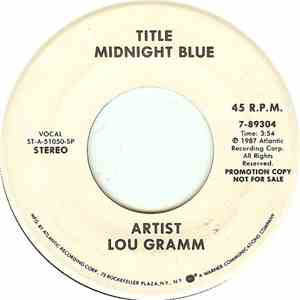 Lou Gramm - Midnight Blue