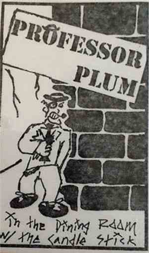 Professor Plum - In The Dining Room W/ The Candle Stick