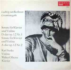 Ludwig van Beethoven - Karl Suske, Walter Olbertz - Sonate Für Klavier ...